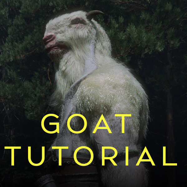 ArtStation - Goat warrior process tutorial
