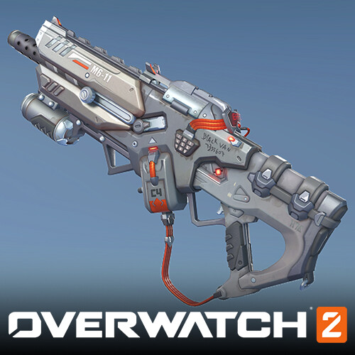 ArtStation - Soldier 76 Heist Weapon