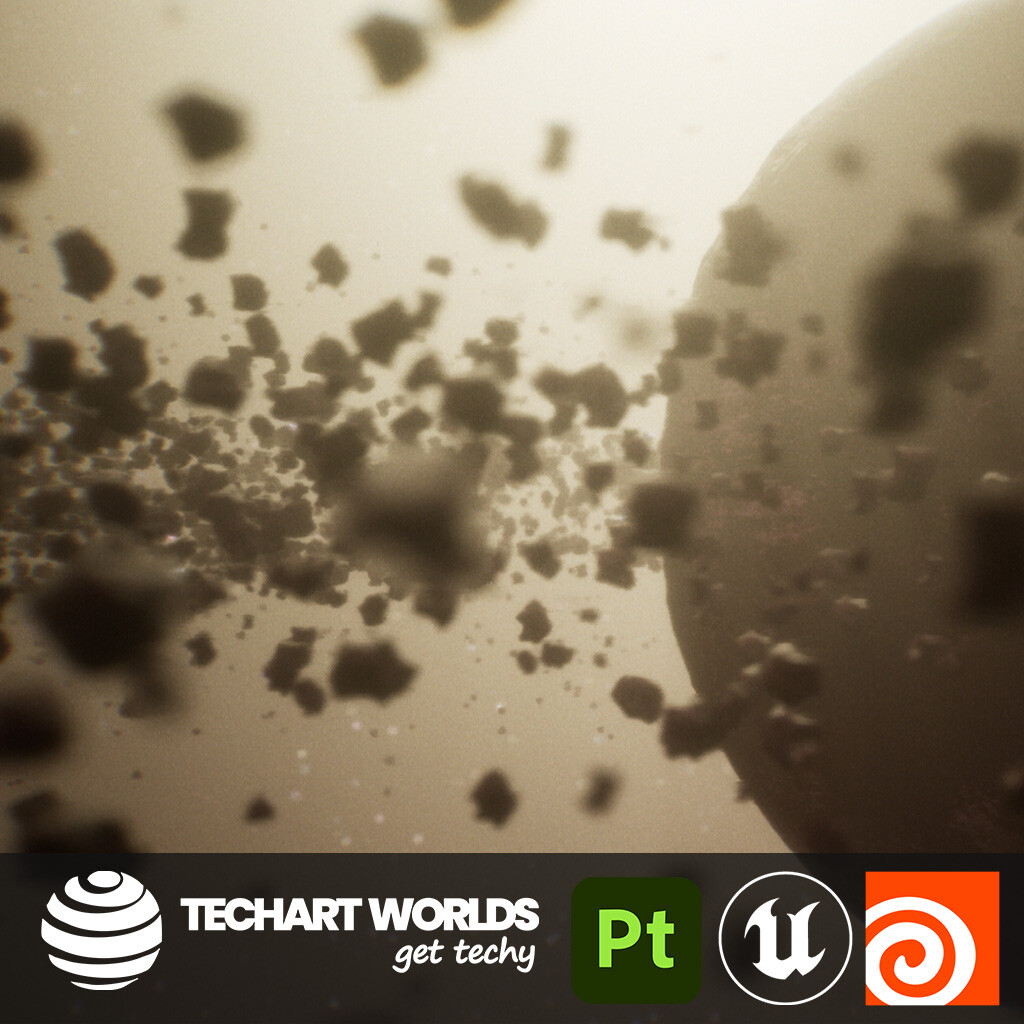 ArtStation - Procedural Asteroids