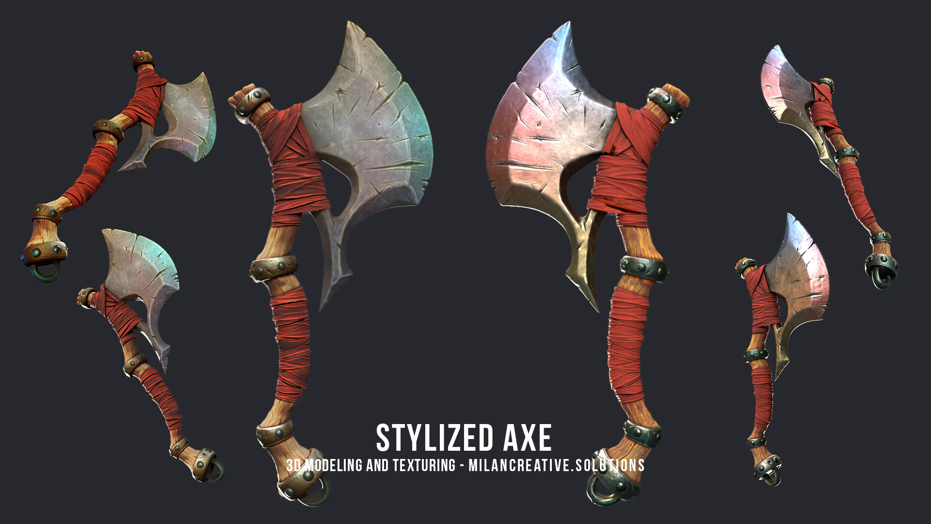 ArtStation - Stylized Axe