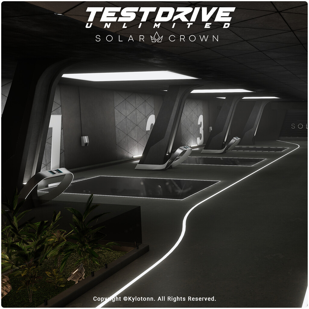 ArtStation - TDUSC - The player's garage