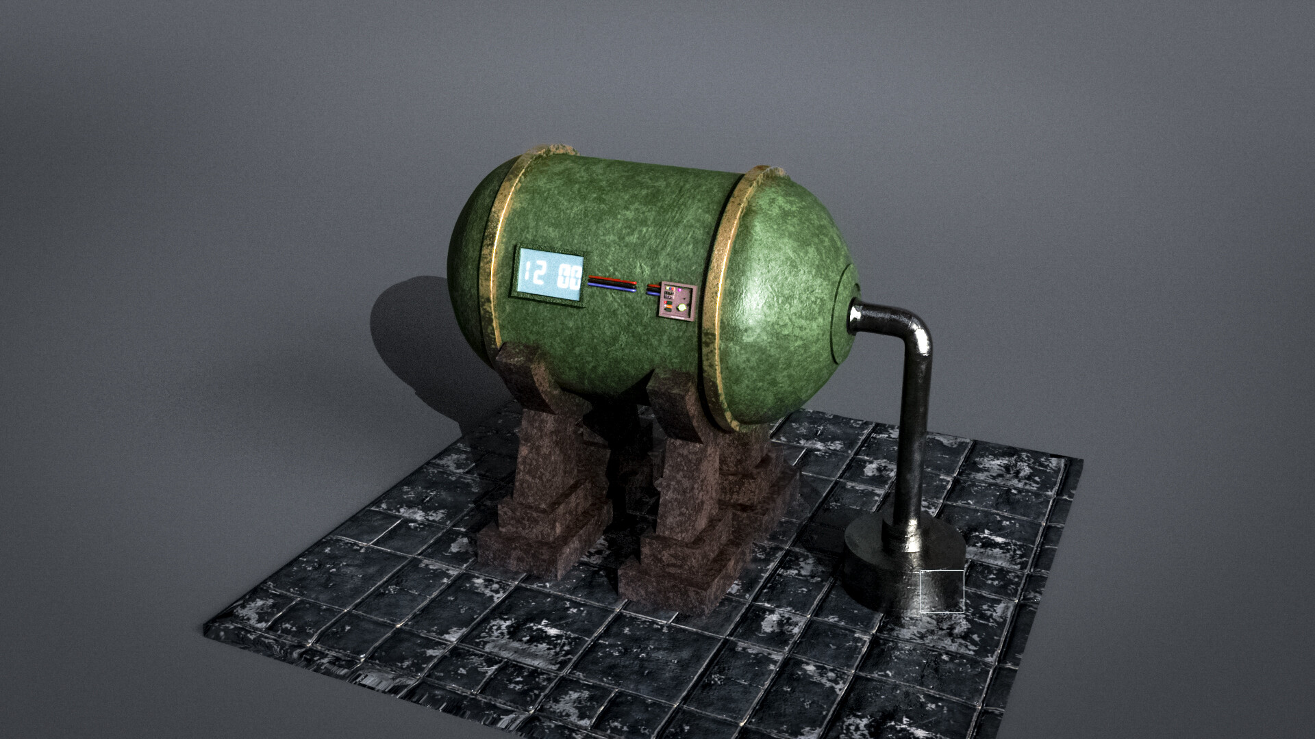 ArtStation - No2 Gas Generator 3d model