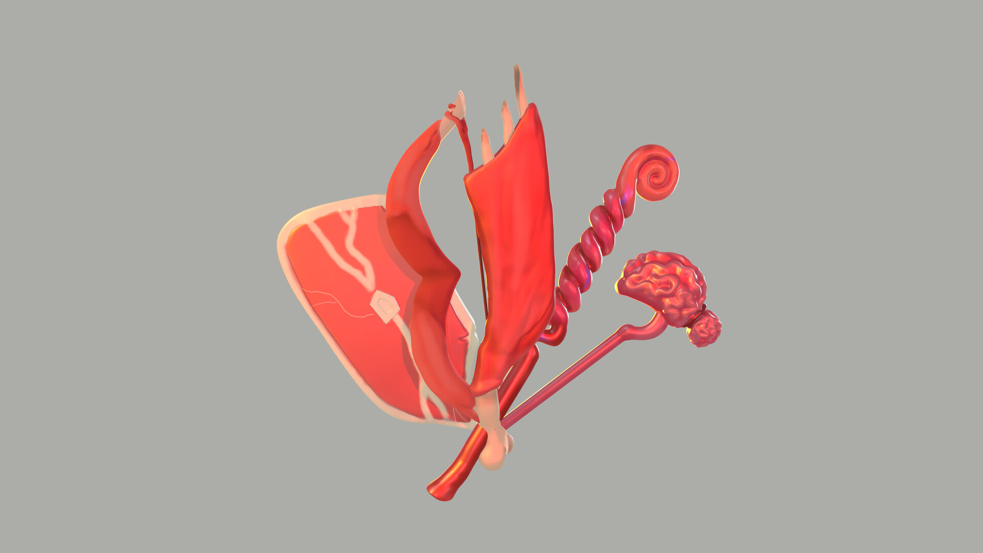 ArtStation - Meat Weapons | Original Artwork by @JaymamonJ on Twitter