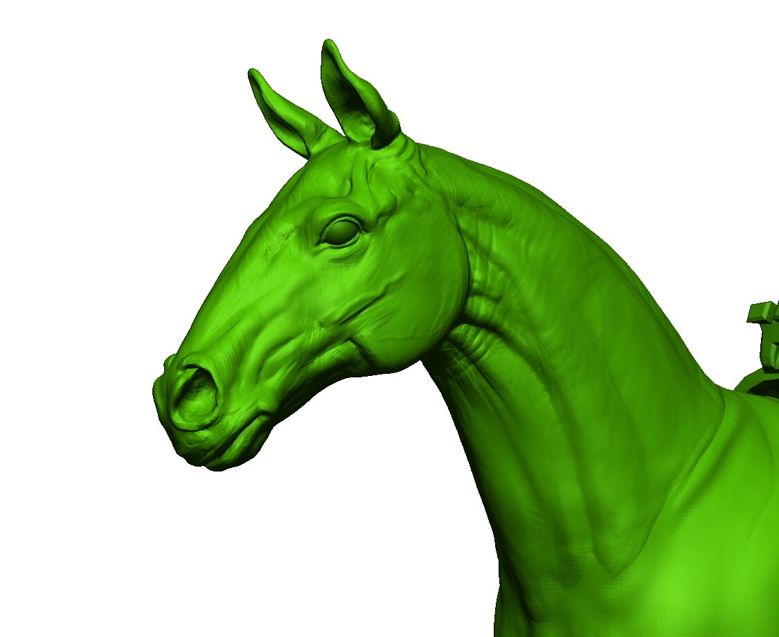 ArtStation - Scythian horse