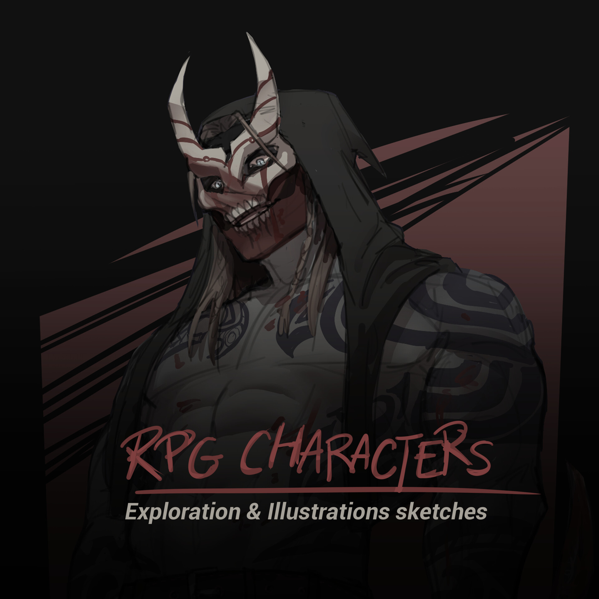 ArtStation - RPG characters: exploration & illustrations sketches