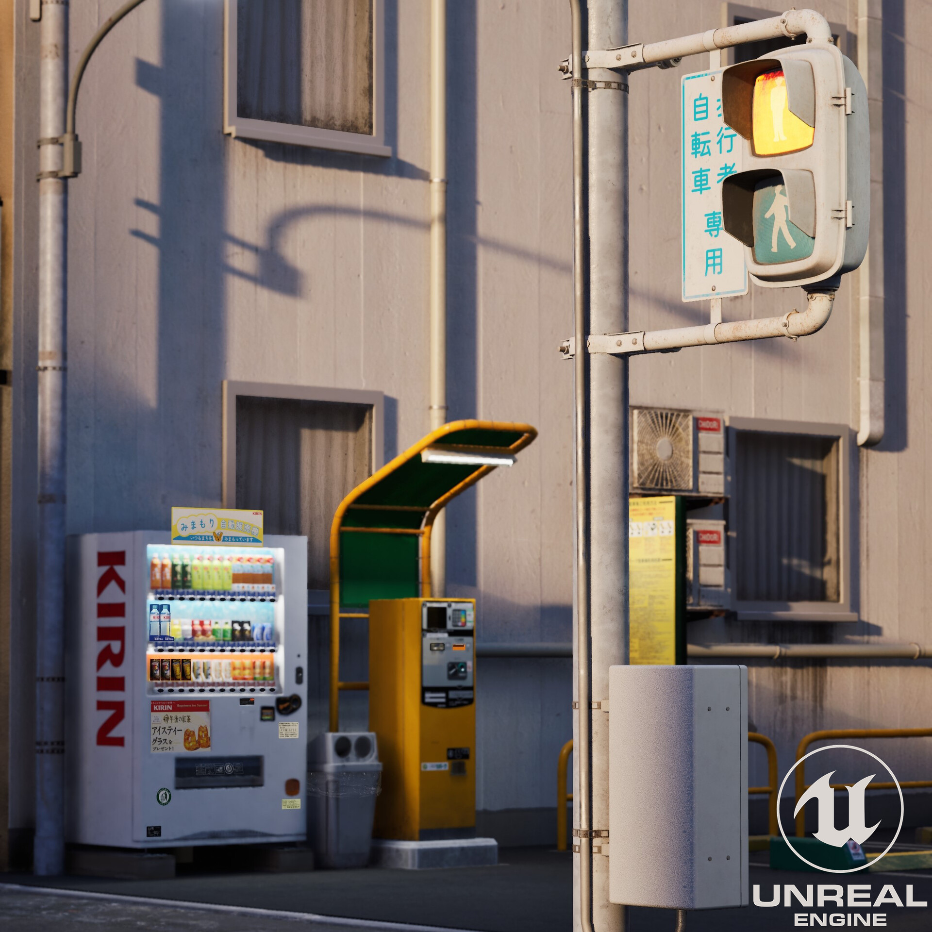 ArtStation - Japan Coin Parking Lot