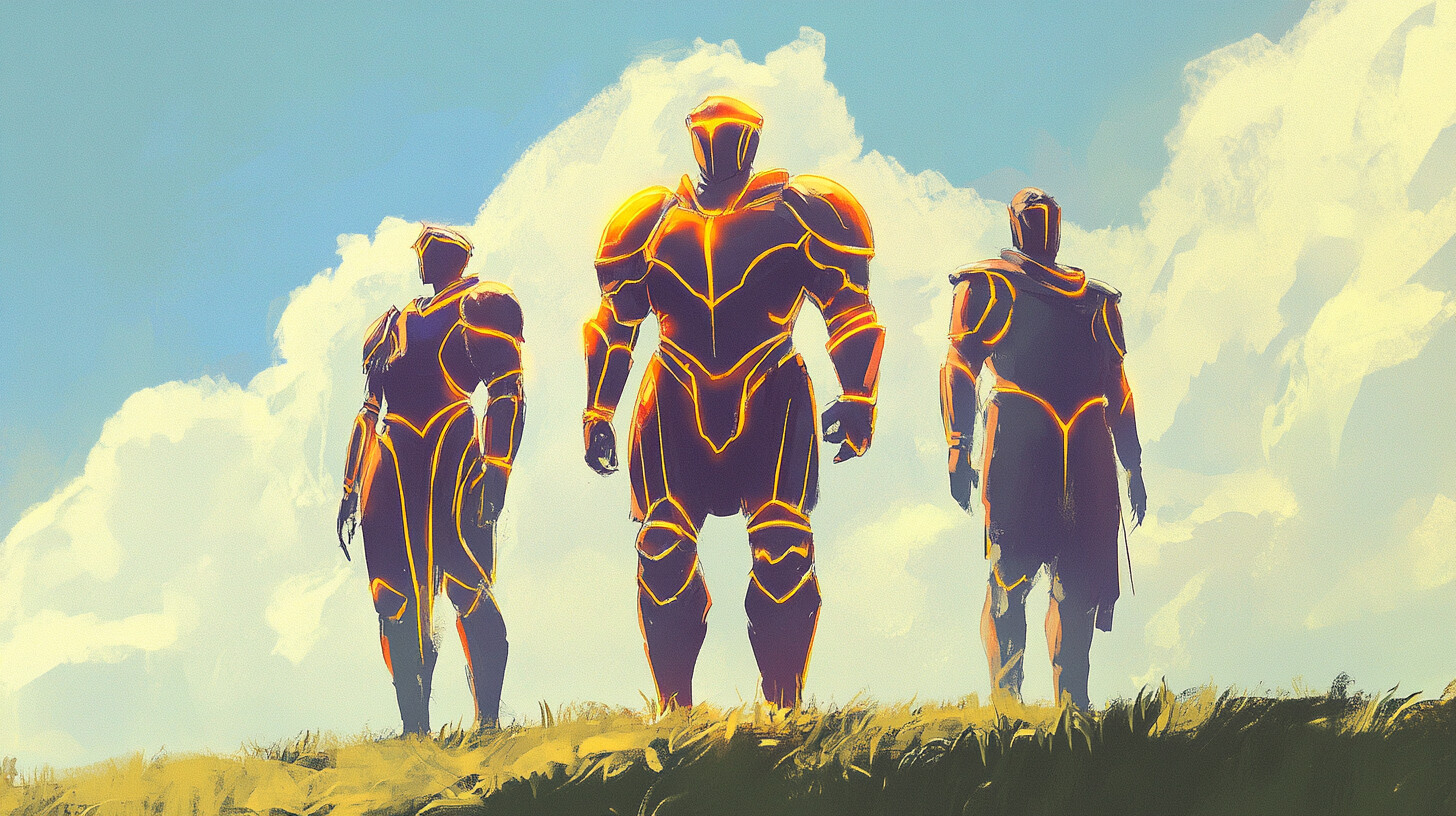 ArtStation - Neon Guardians Part 3