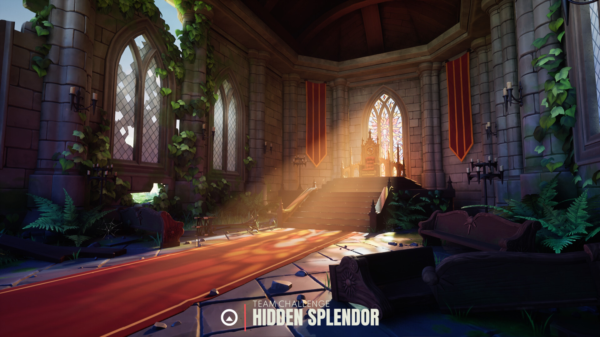 ArtStation - The Lost Throne Room