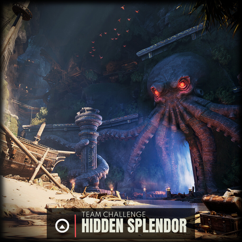 ArtStation - Hidden Splendor -Beyond Extent Team Challenge