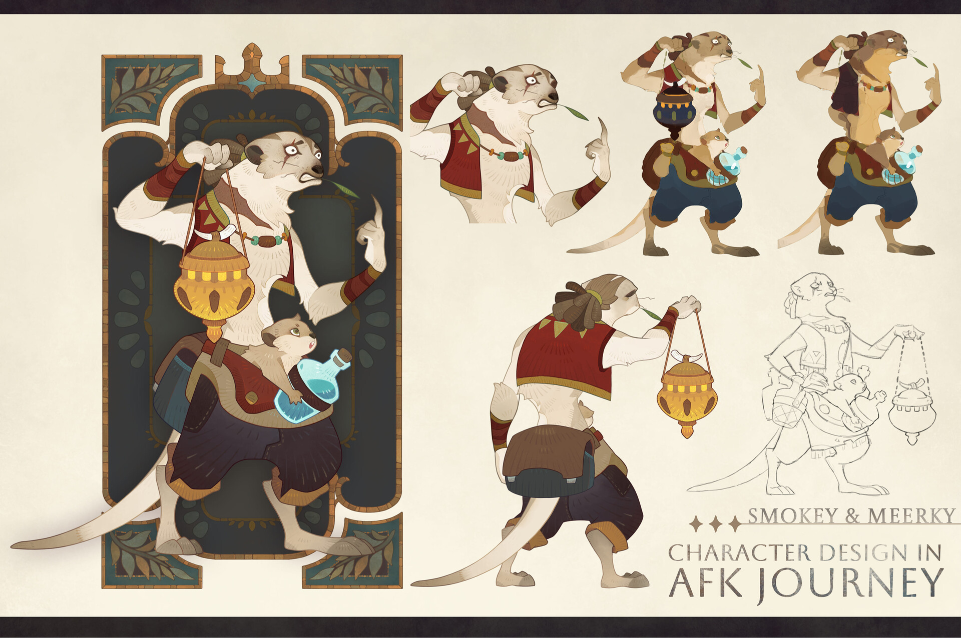 ArtStation - Character design for AFK Journey 04