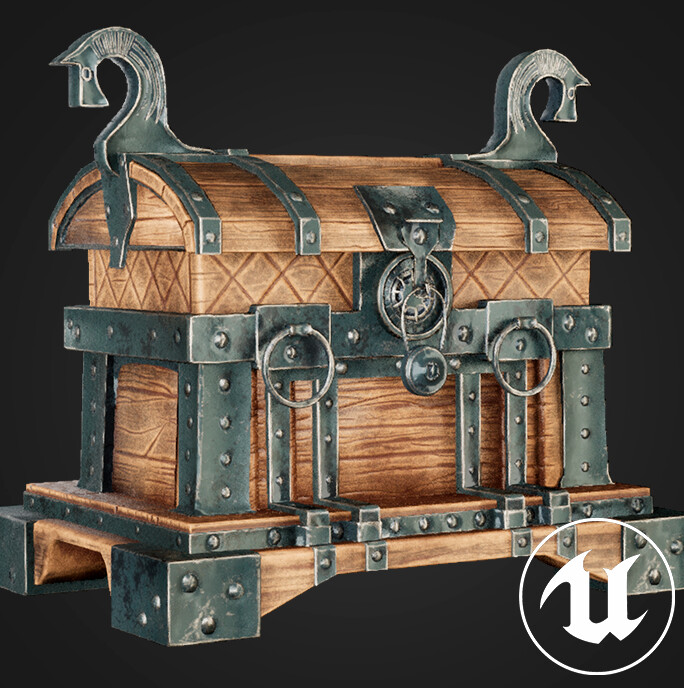 ArtStation - God of War Chest