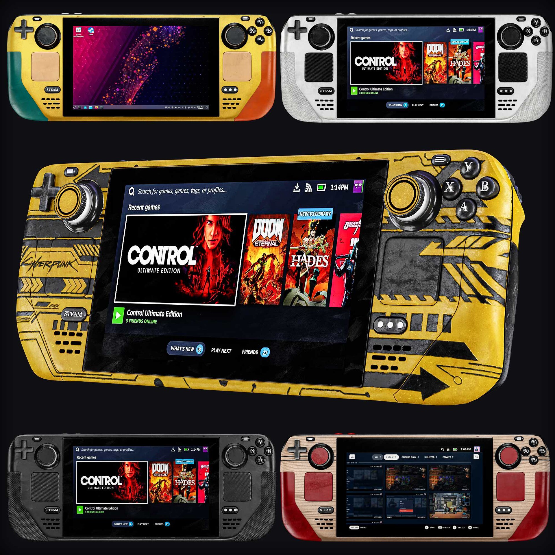 ArtStation - SteamDeck Tutorial + 5 Skin