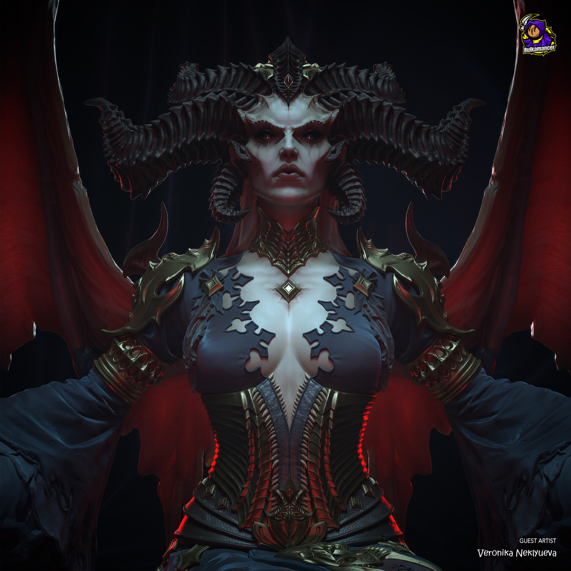 ArtStation - Lilith (Diablo IV) Fanart