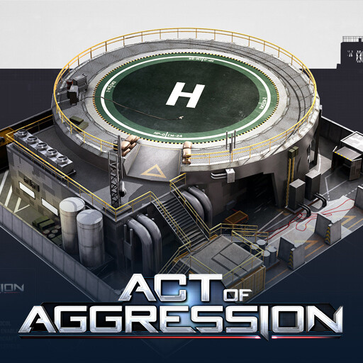 ArtStation - Act of Aggression: Chimera buildings