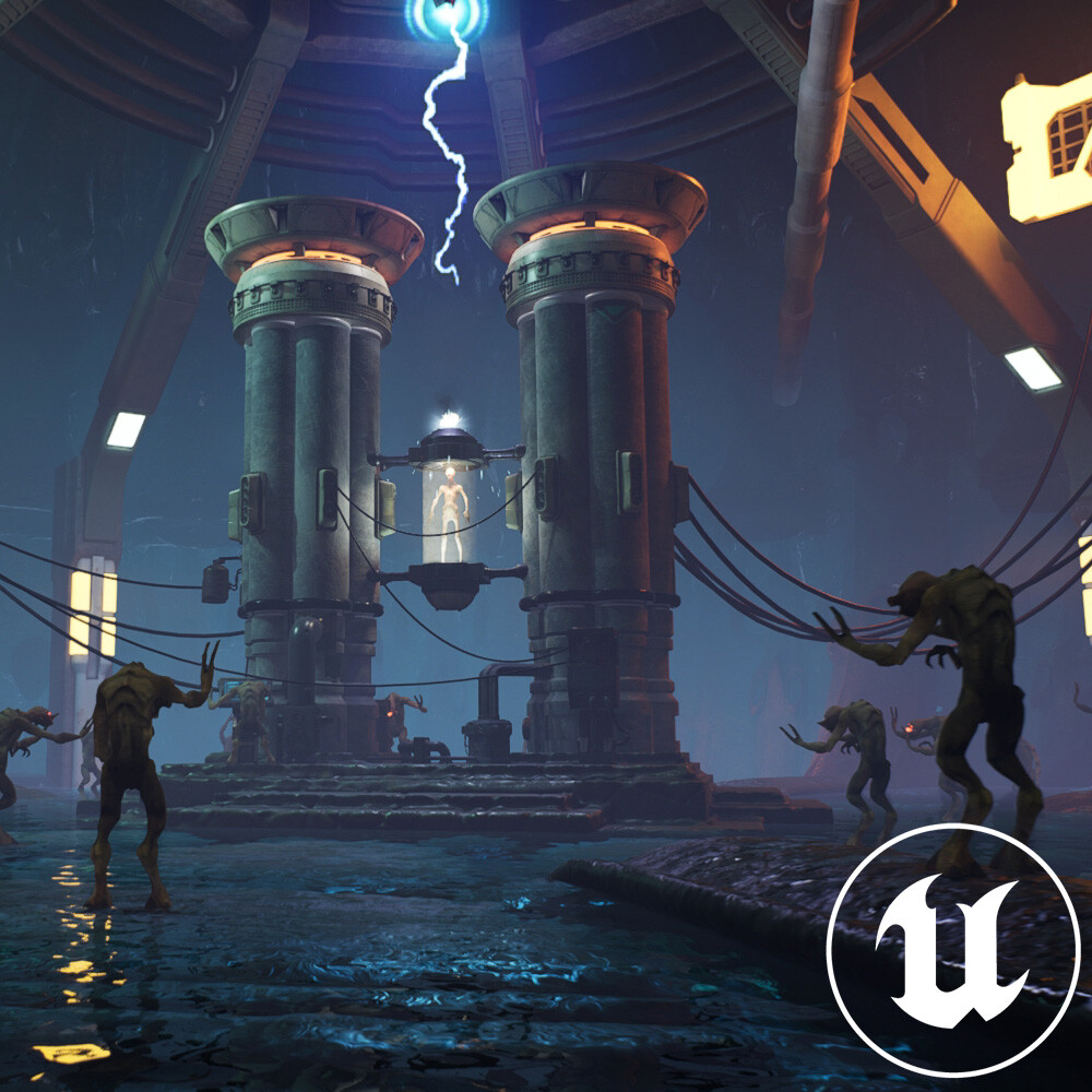 ArtStation - Temple - UE5 Scene