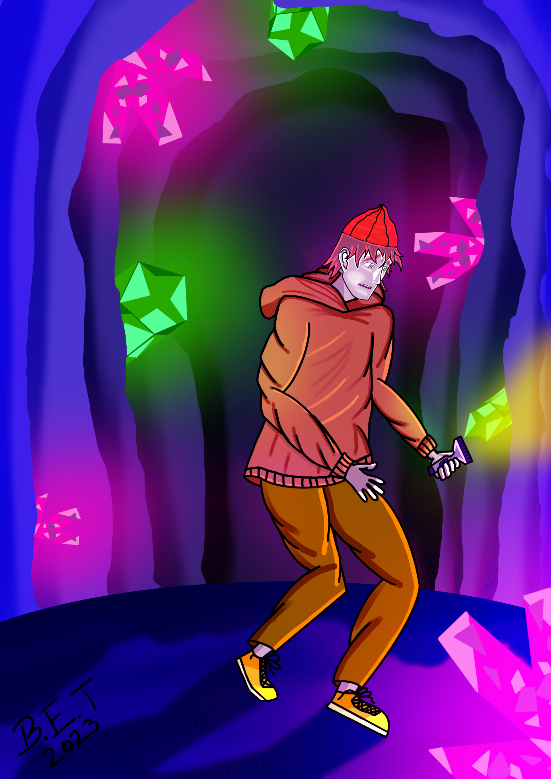 ArtStation - Mysterious Cave