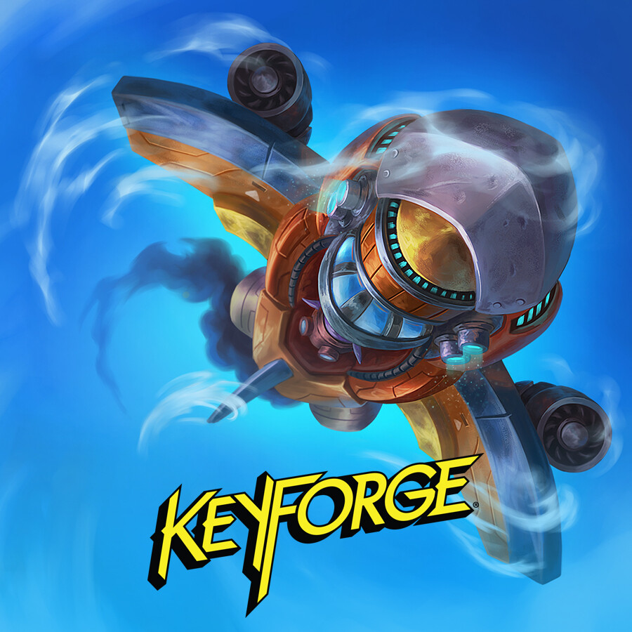 ArtStation - Aerialist - Keyforge: Tokens of Change