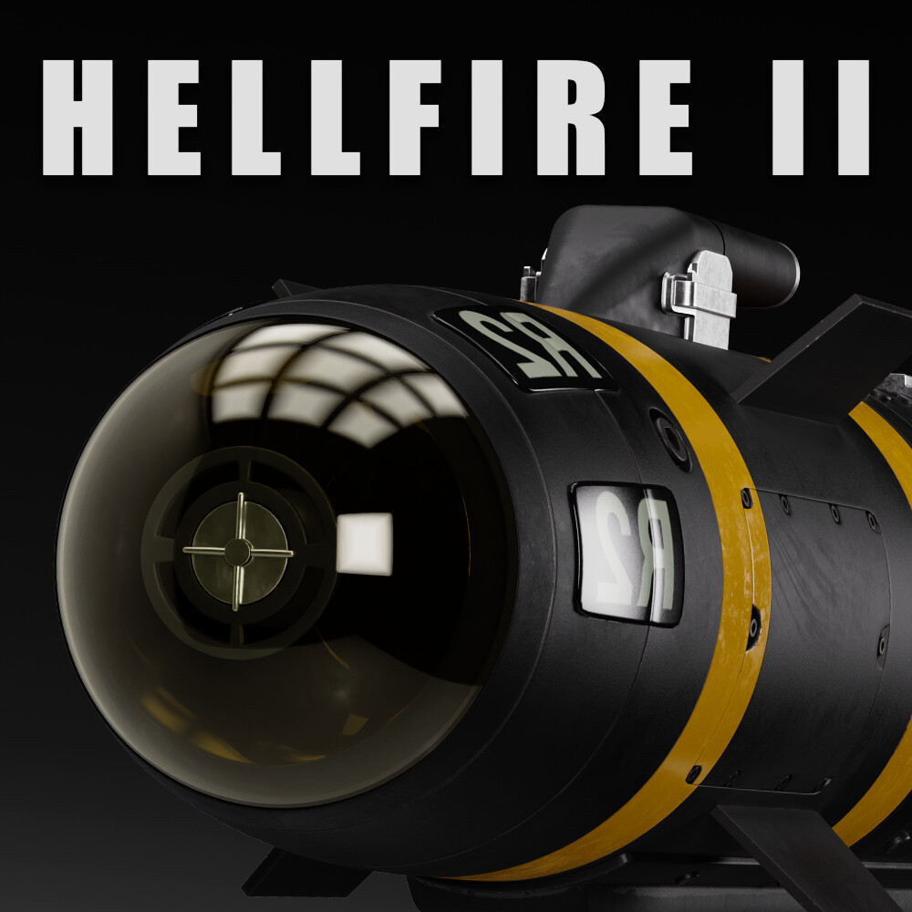 ArtStation - AGM-114 Hellfire II