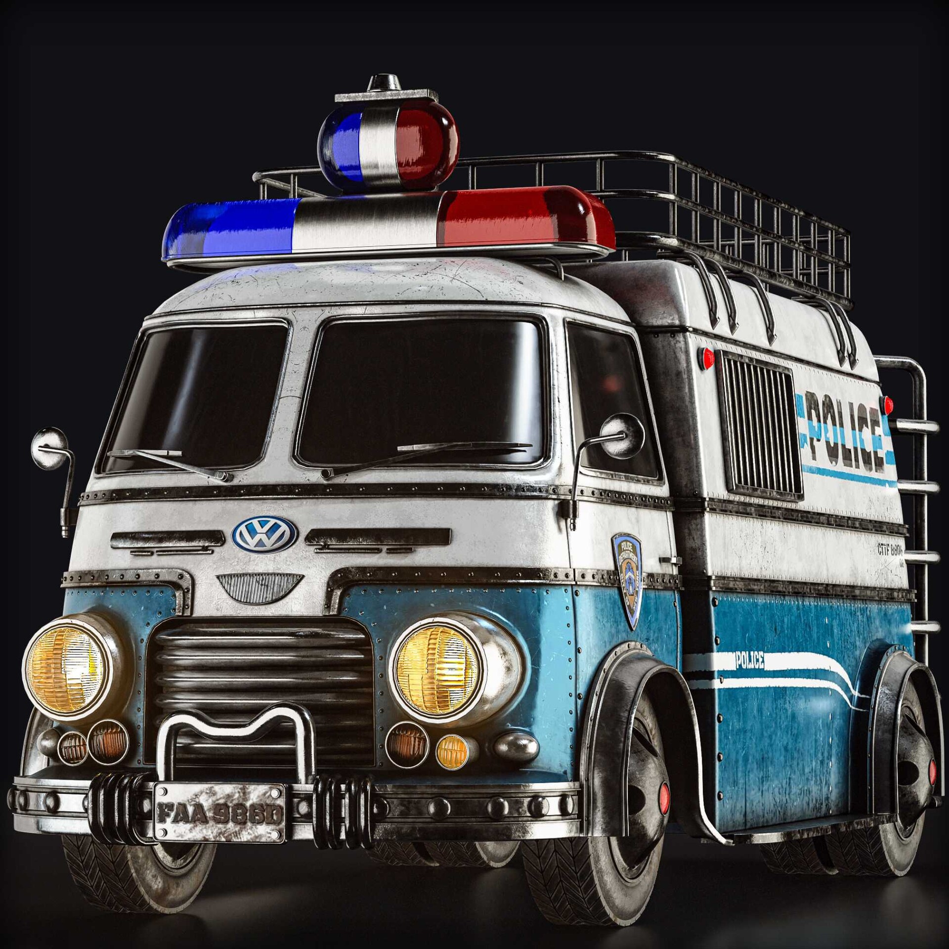 ArtStation - Police Car Tutorial