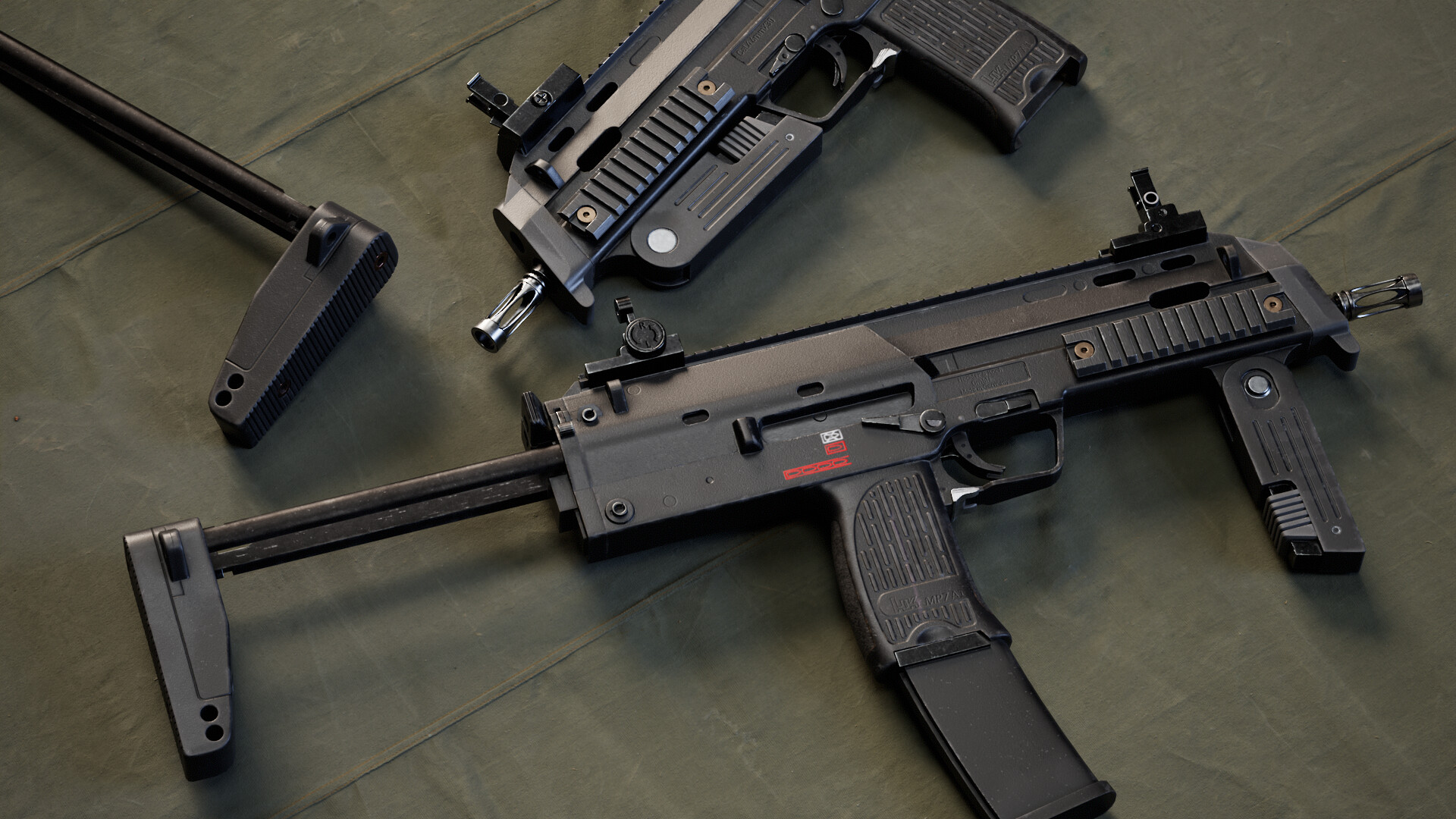 ArtStation - Heckler&Koch MP7A2