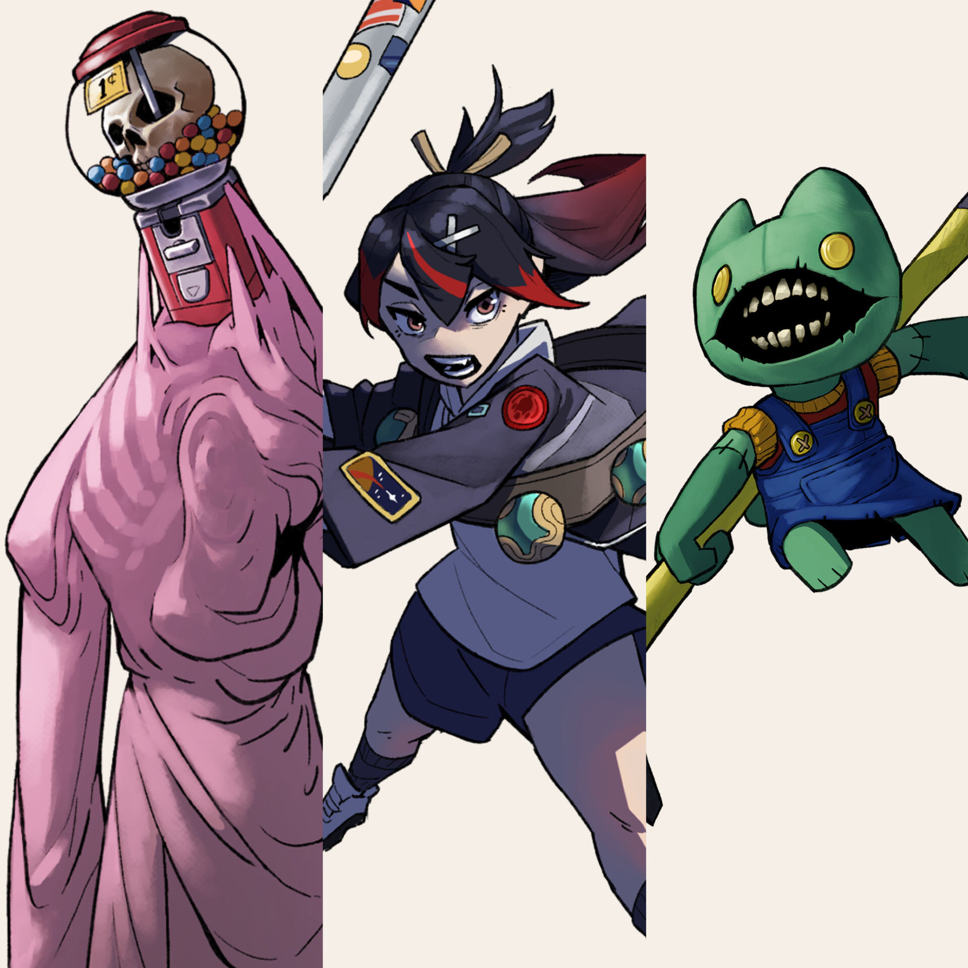 ArtStation - Kyo and Spirits