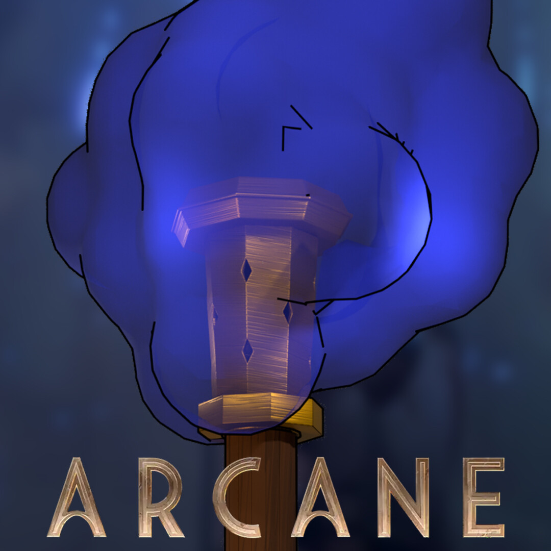 ArtStation - Arcane Torch