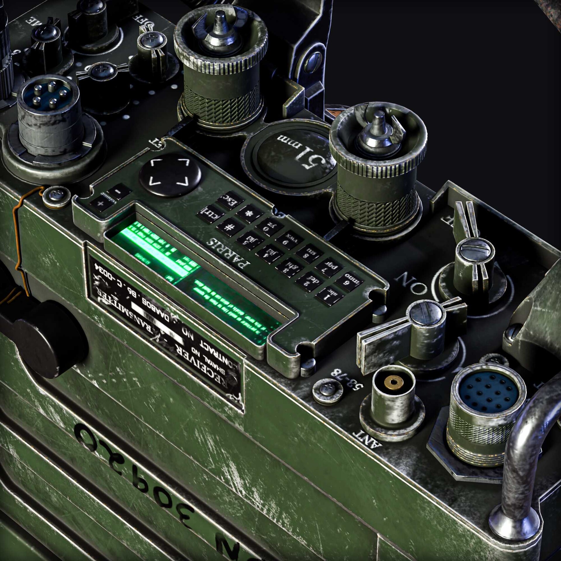 ArtStation - Military Radio