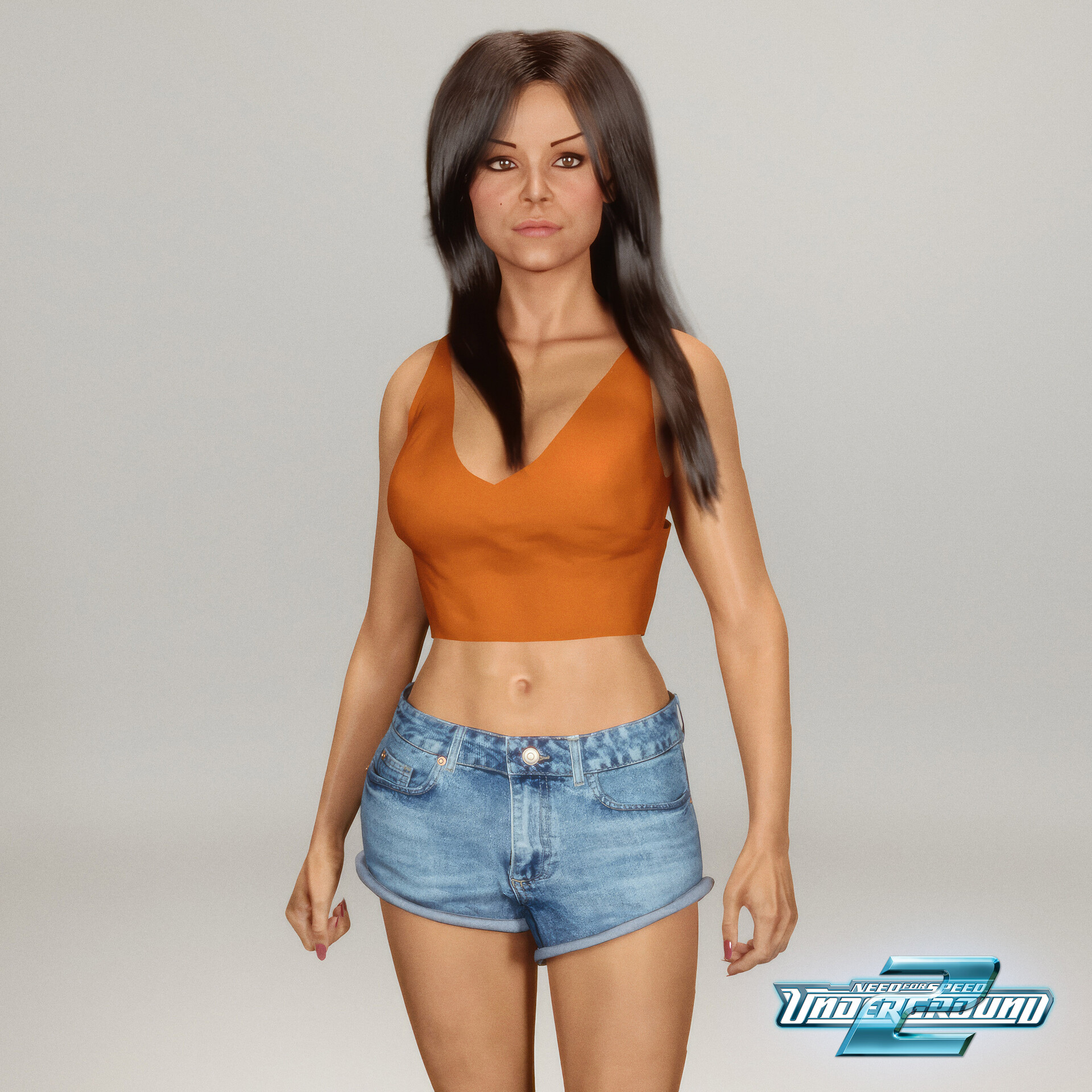 ArtStation - Rachel Teller from NFSU2 - Digital Double