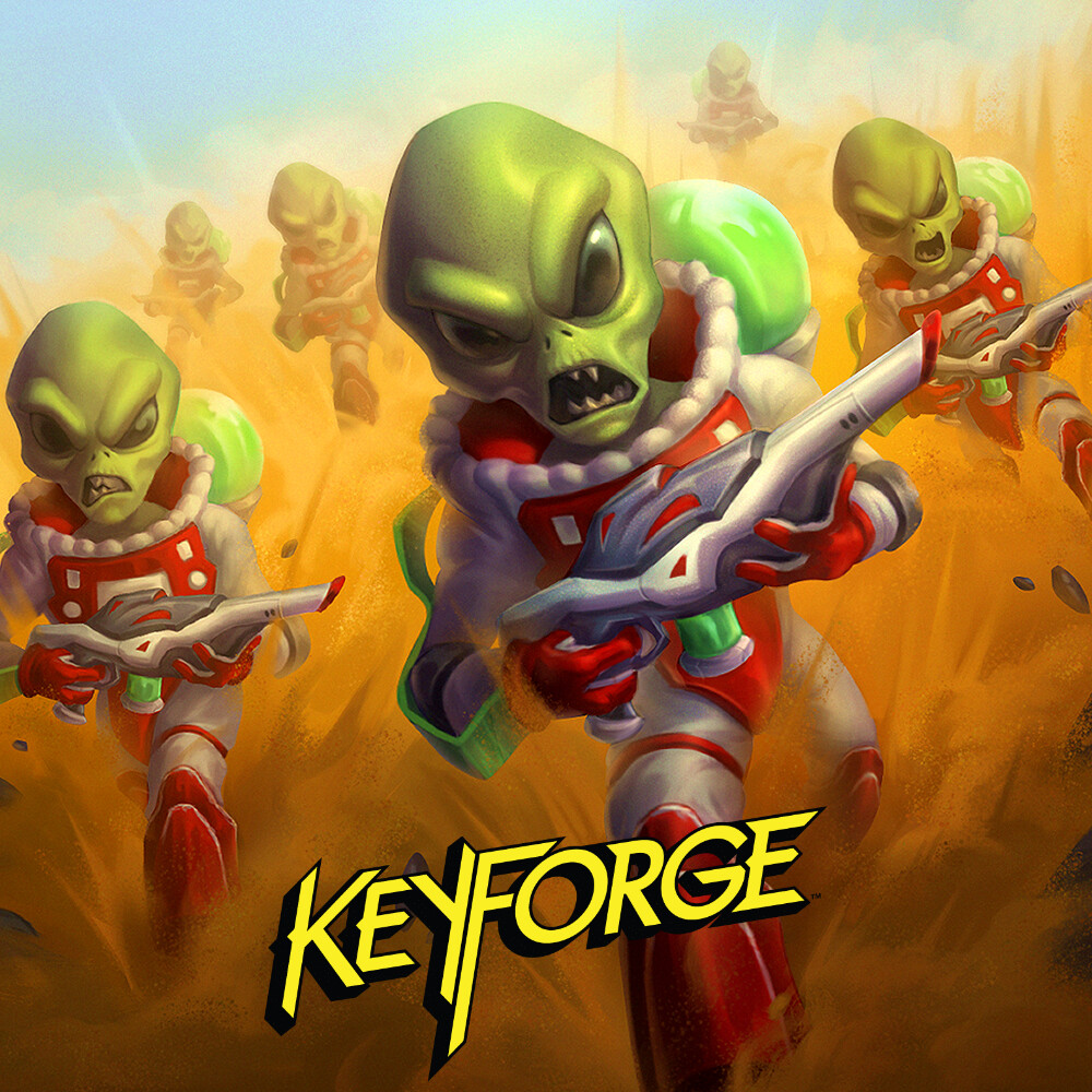 ArtStation - Keyforge "For the Revolution!"