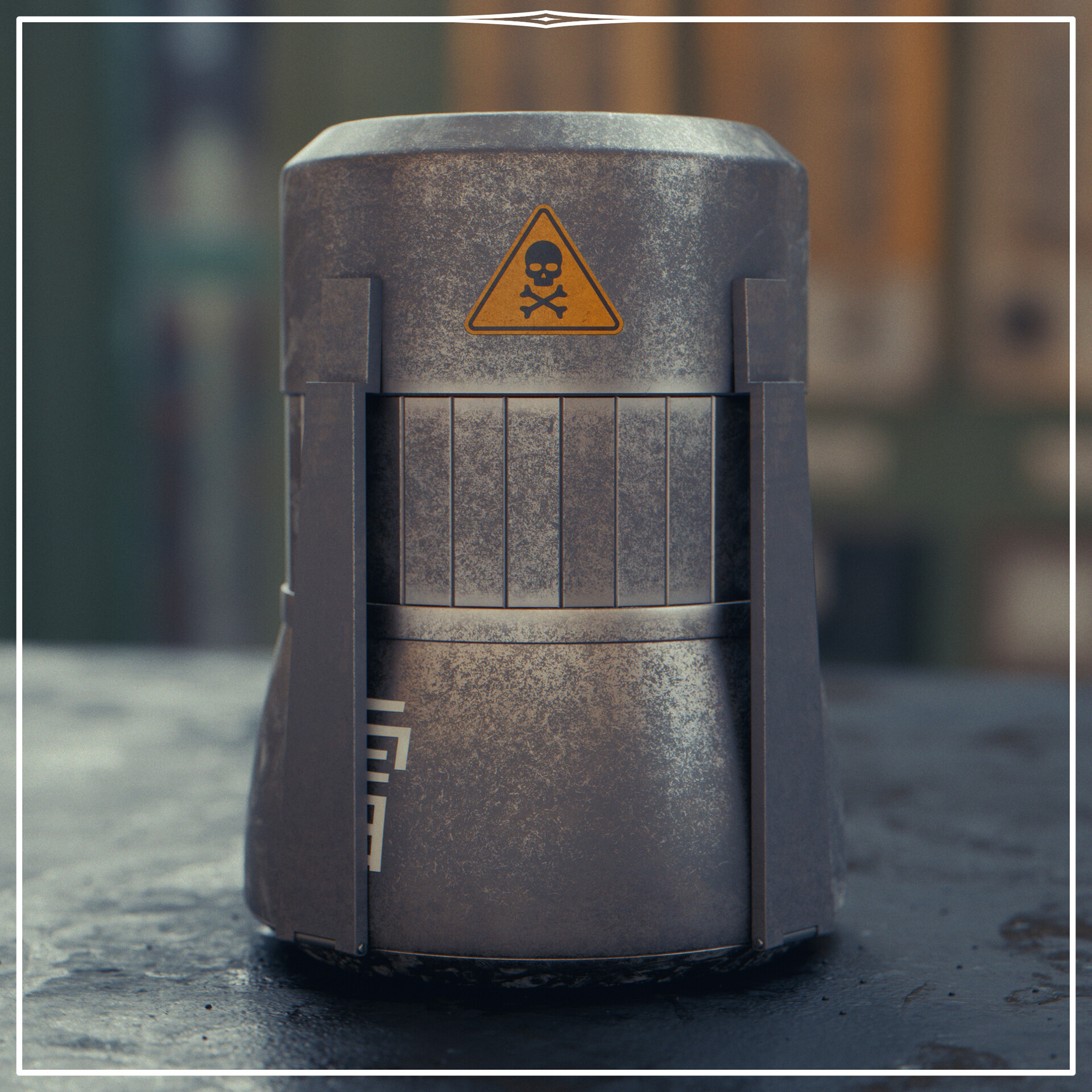 ArtStation - "Gu" Poison Mine