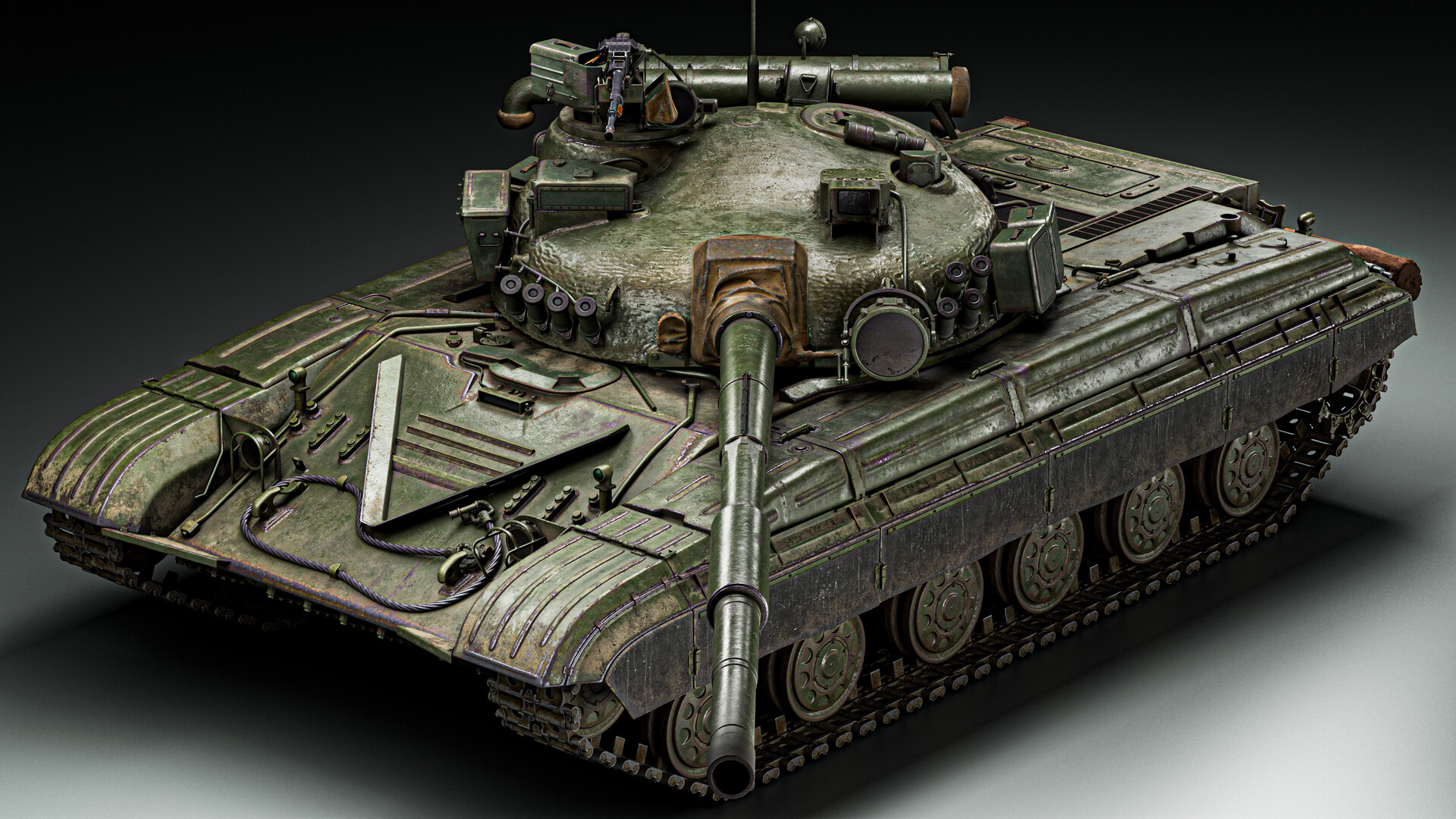 ArtStation - Tank T-64 B