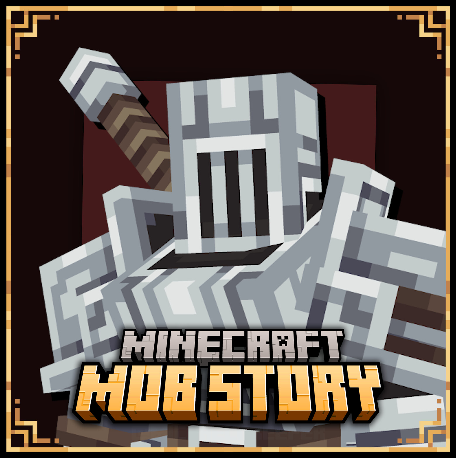 ArtStation - Minecraft Mob Story - Heavy Pale Knight