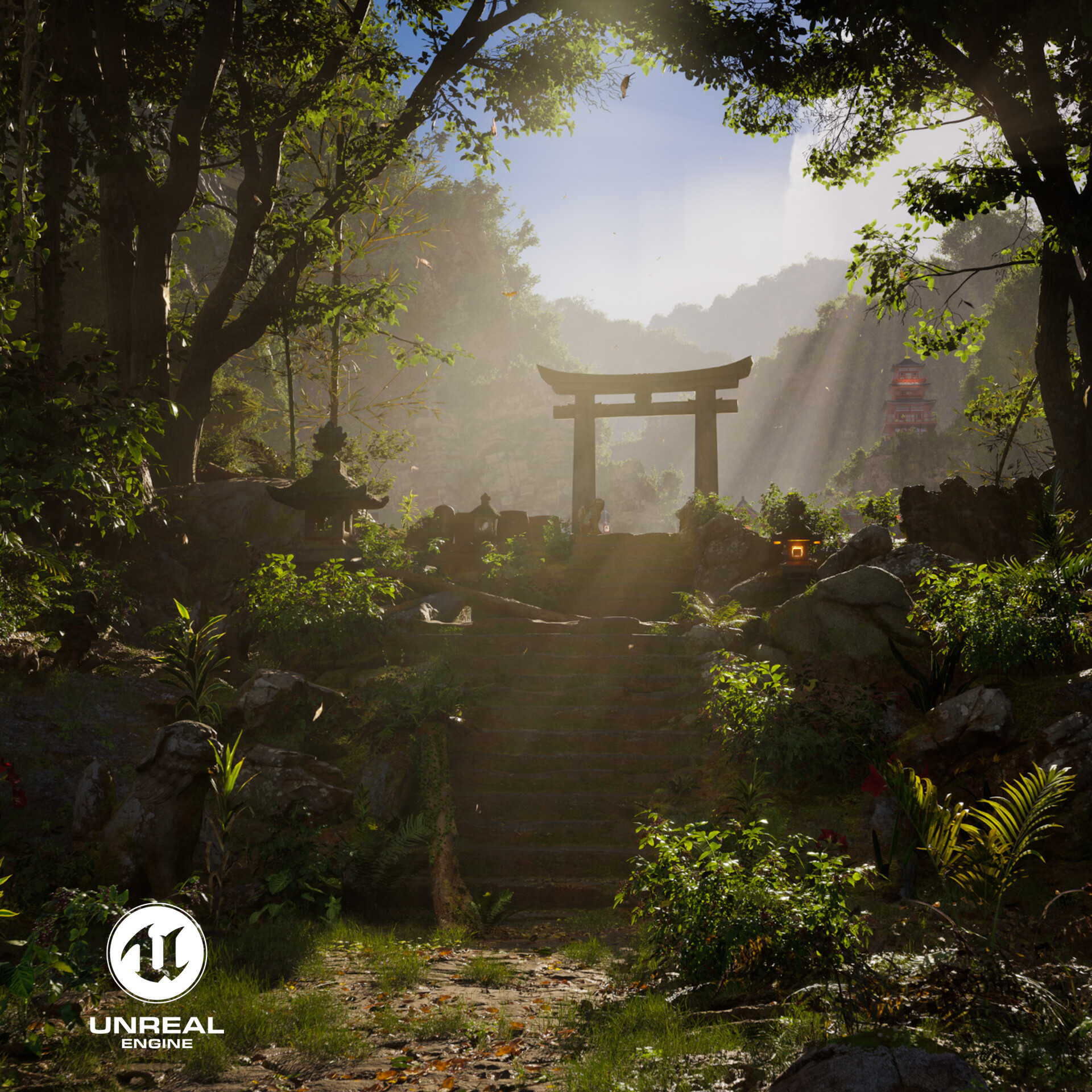 ArtStation - 3D environment Japan I Unreal Engine 5