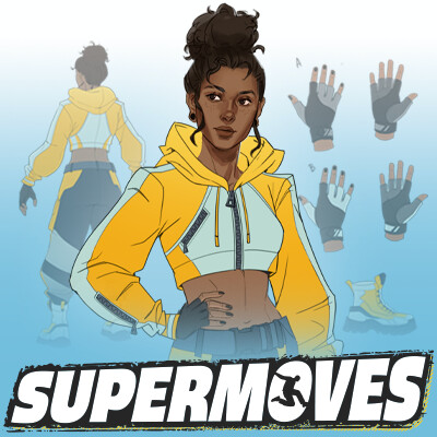 Airi Kervinen - Supermoves Character Concepts
