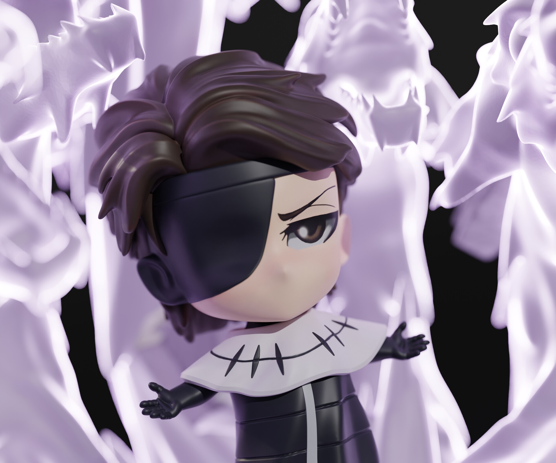 ArtStation - Chibi Sosuke Aizen - Bleach