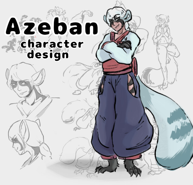 ArtStation - Character: Azeban