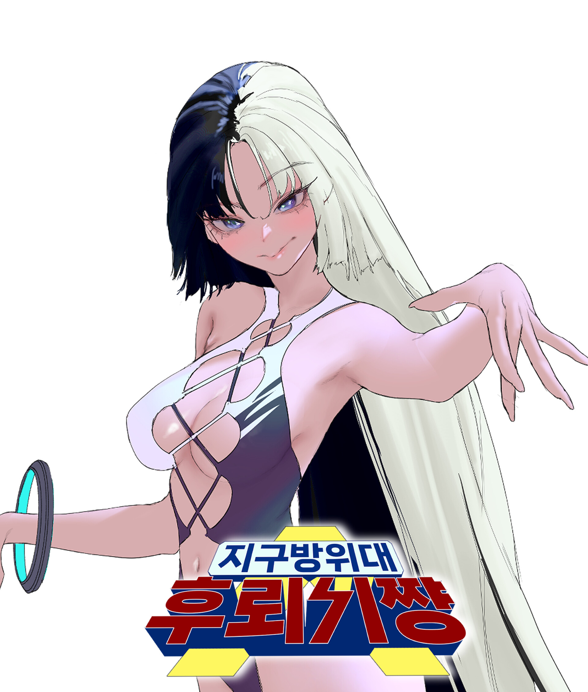 ArtStation - Earth Defense Force Lightning-Chan villain Reverse