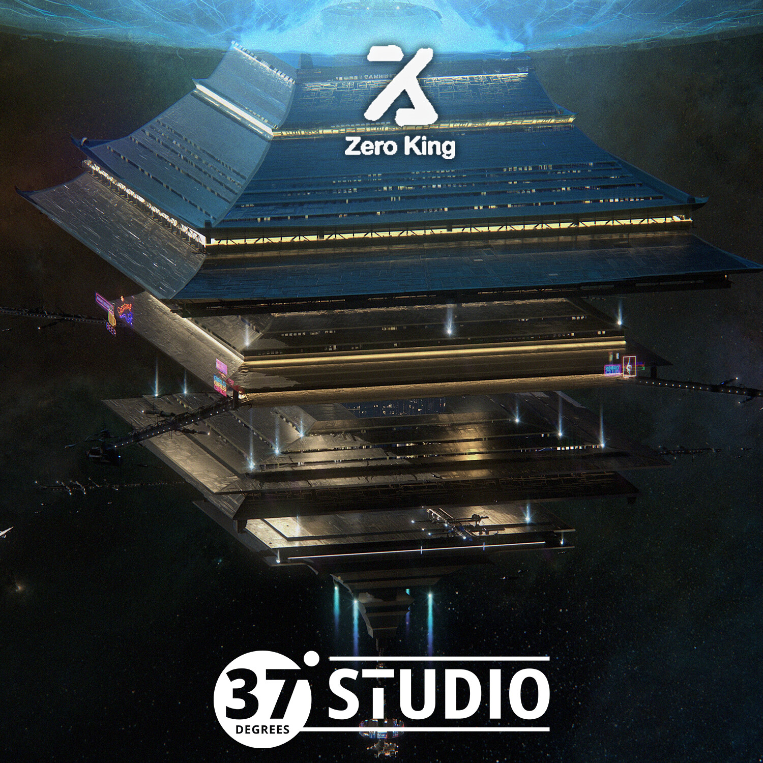 ArtStation - Zero King Arena - Environment Design