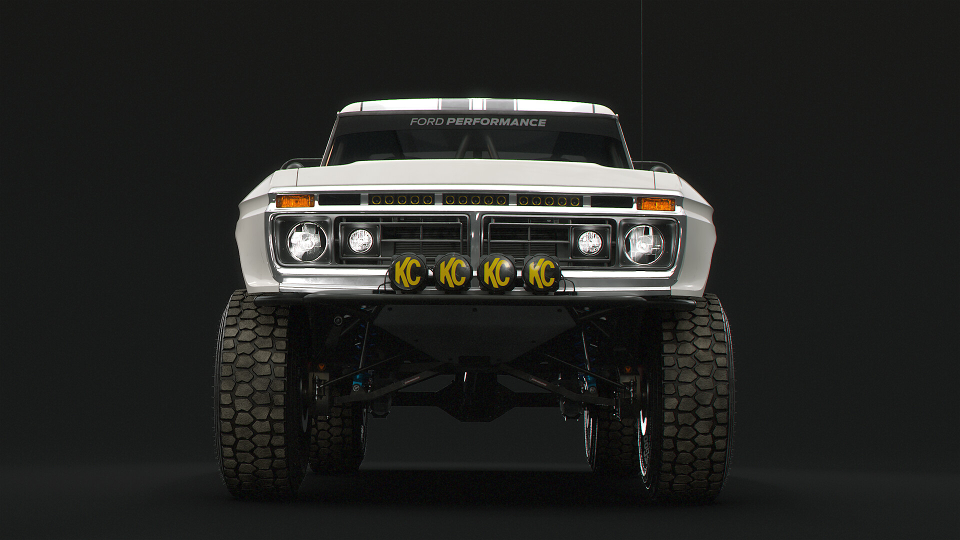 ArtStation - Ford F100 Supercab - Prerunner
