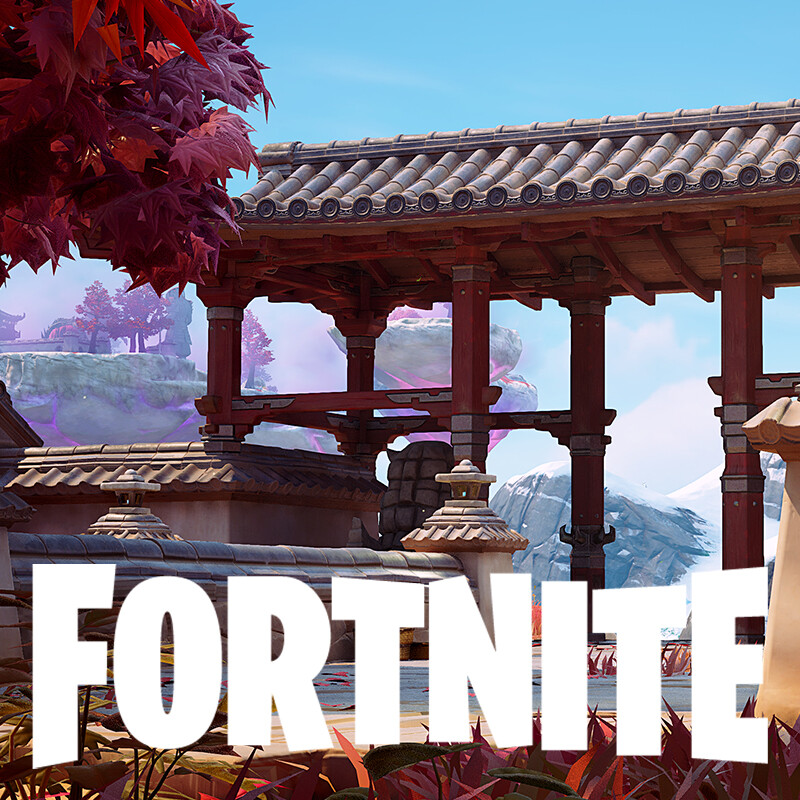 ArtStation - Fortnite - Shogun's Solitude