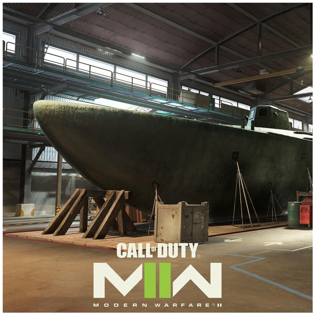 ArtStation - In-game Level Art for Call of Duty MW2 - Hafid Port