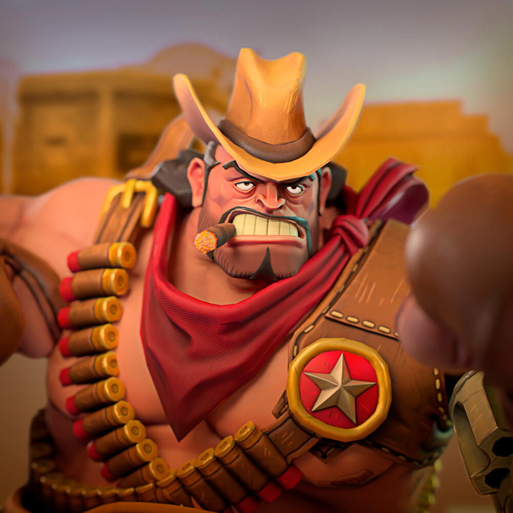 ArtStation - Just, The Cowboy Boxer