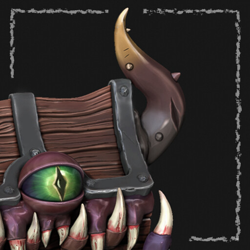 ArtStation - Stylized Chest Mimic