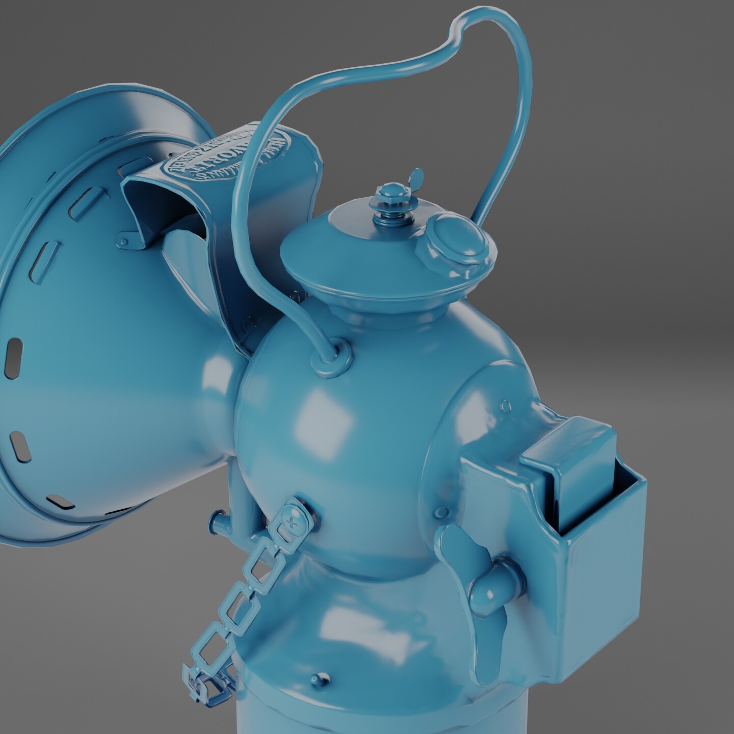ArtStation - Carbide lamp || PBR pipeline