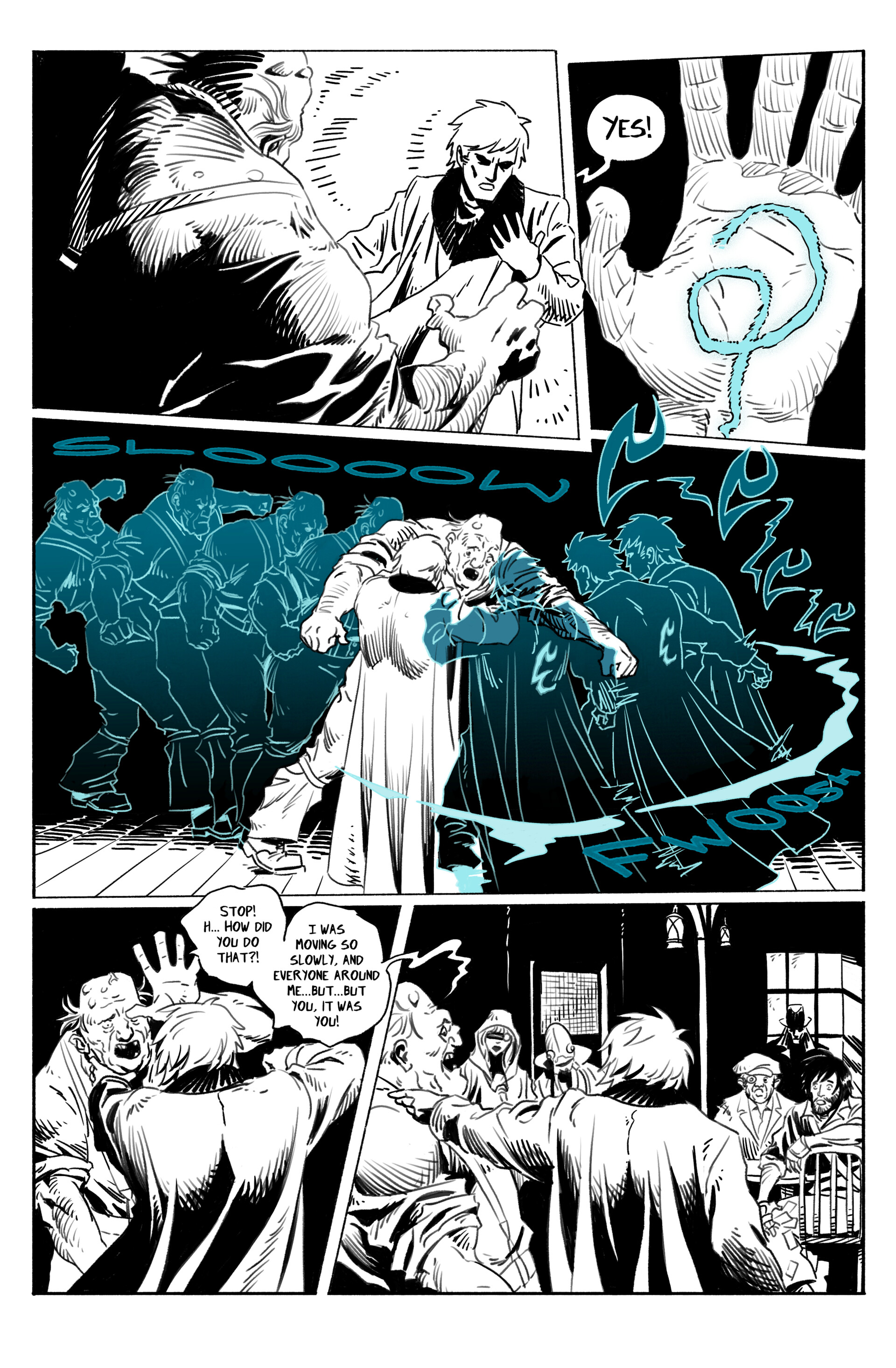 ArtStation - Sanctuary comic sequence