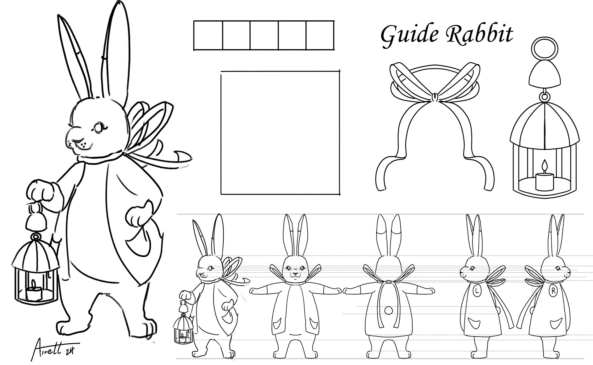 ArtStation - Assignment 4: Creature Sketches