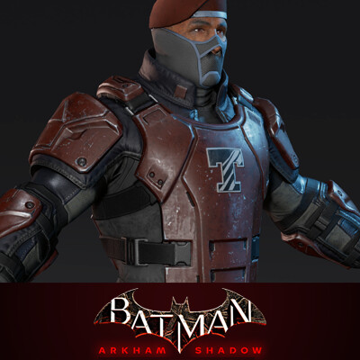 ArtStation - Arkham Shadow - Armored Tyger Guard