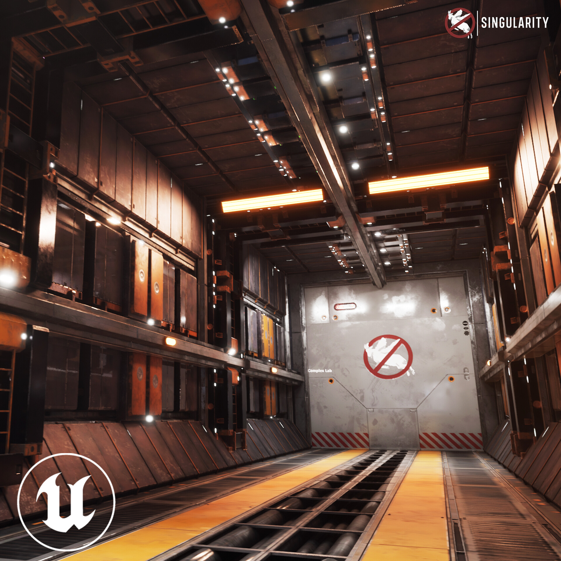 ArtStation - ComplexLab / Labo Corridor