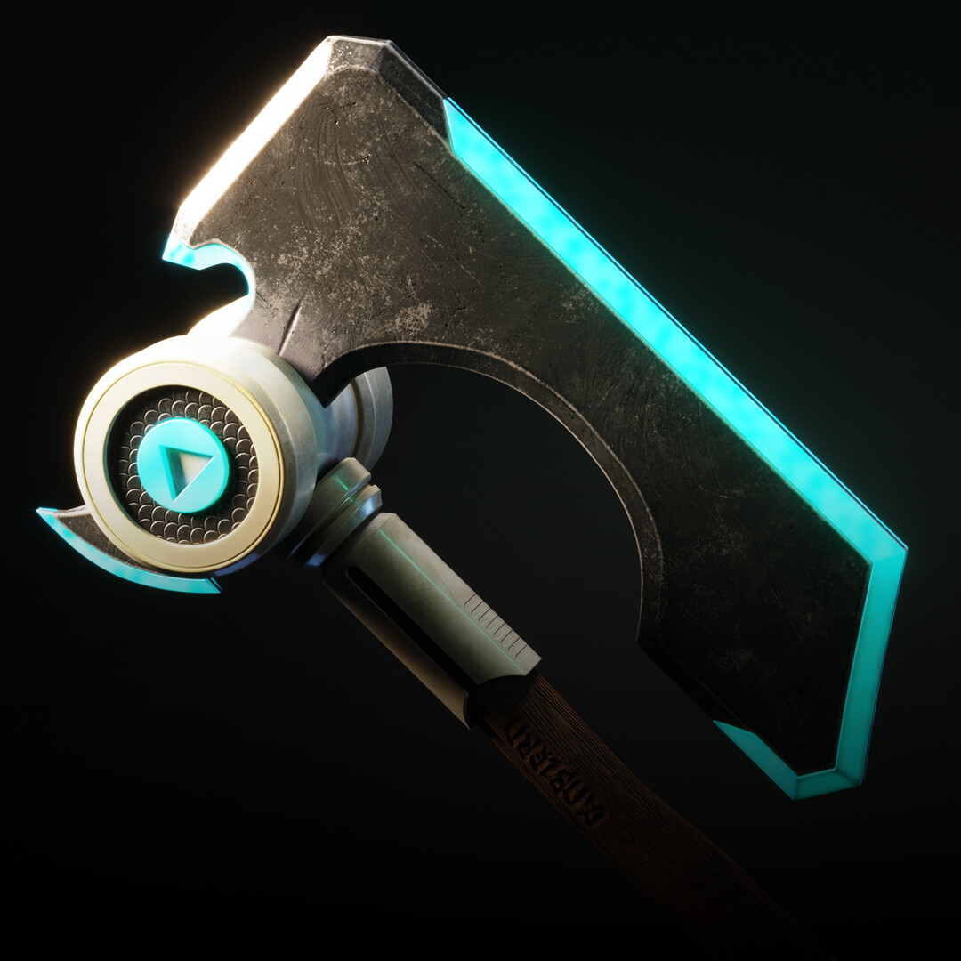 ArtStation - Sci-fi Axe