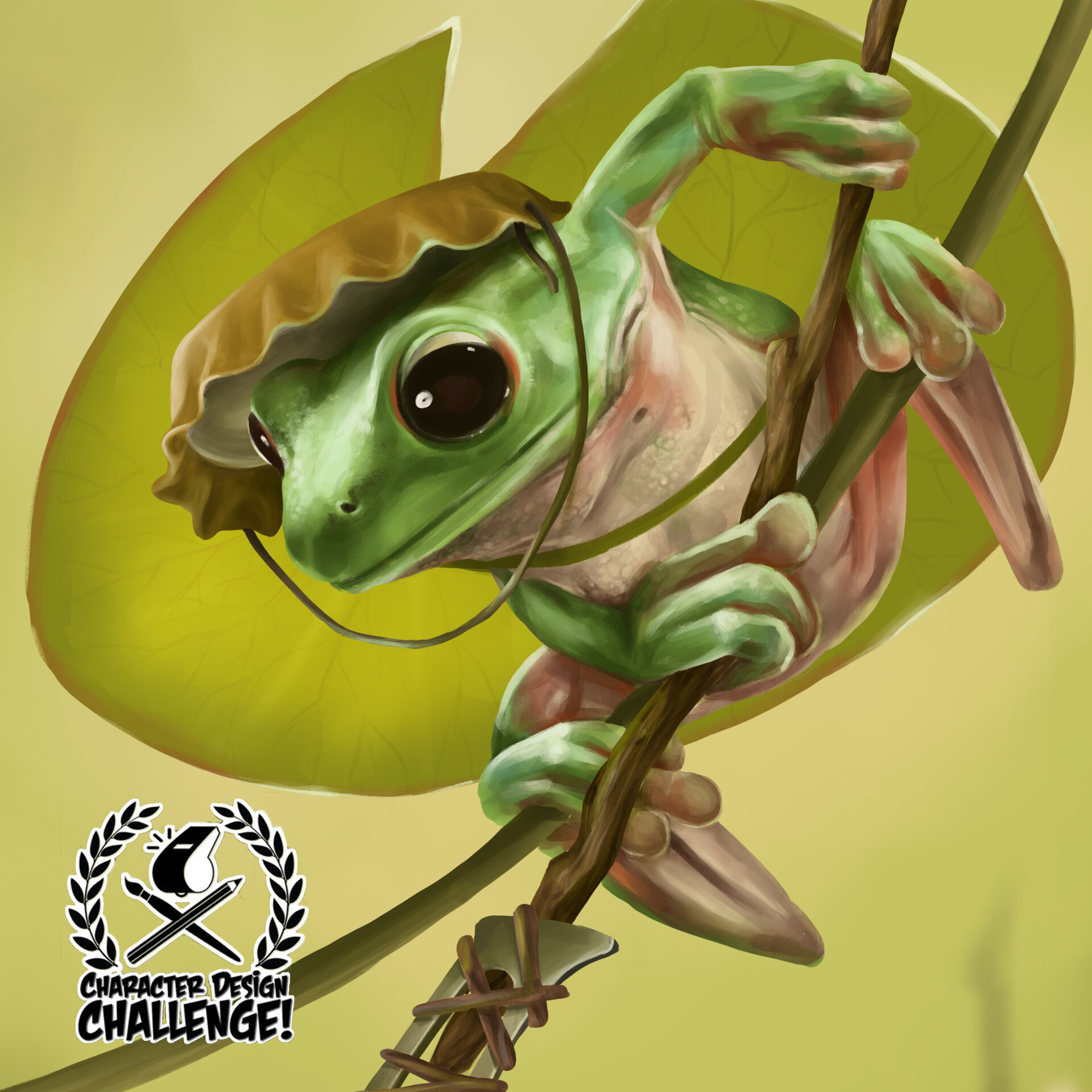 ArtStation - Frog fighter